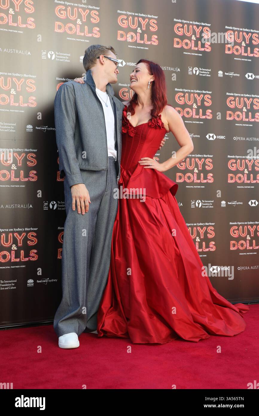 Sydney, Australia. 21st March 2025. Cody Simpson and Annie Aitken ...