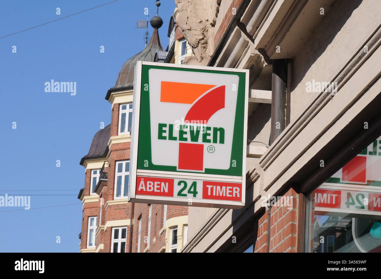 Copenhagen/ Denmark/21 MARCH 2025//7eleven chain all over danish land ...