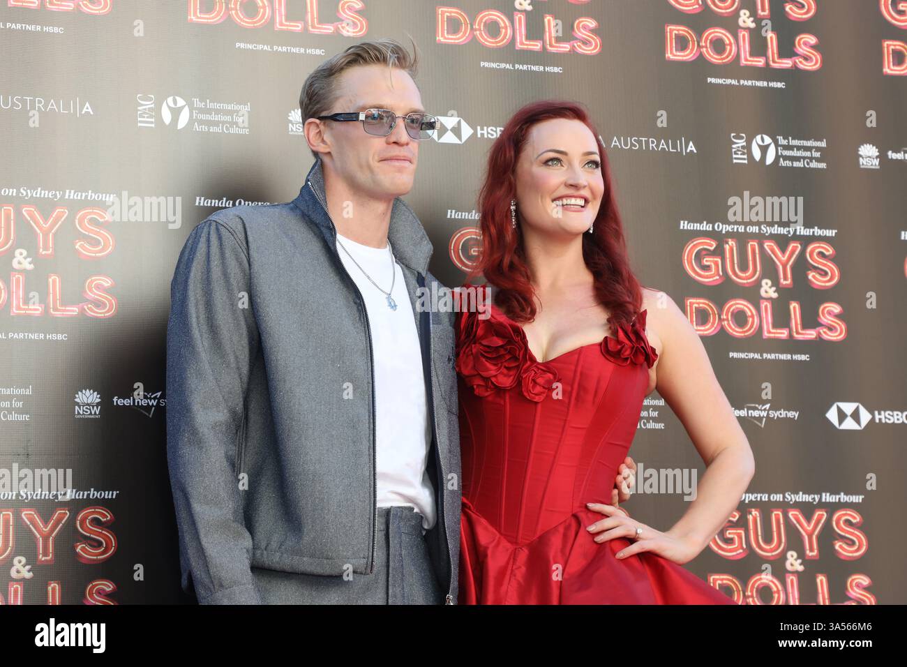 Sydney, Australia. 21st March 2025. Cody Simpson and Annie Aitken ...