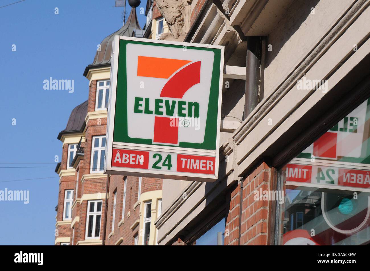 Copenhagen/ Denmark/21 MARCH 2025//7eleven chain all over danish land ...