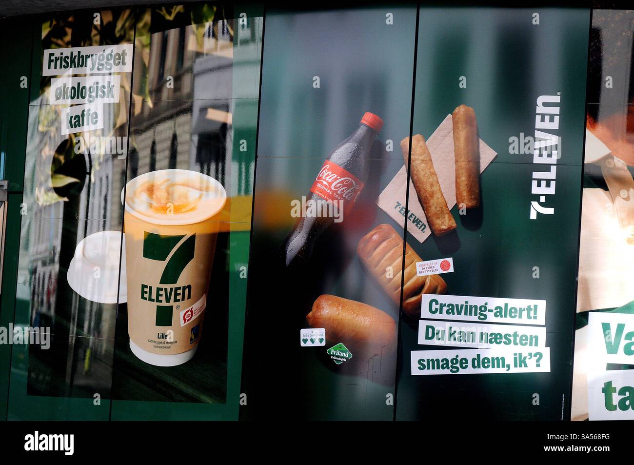 Copenhagen/ Denmark/21 MARCH 2025//7eleven chain all over danish land ...