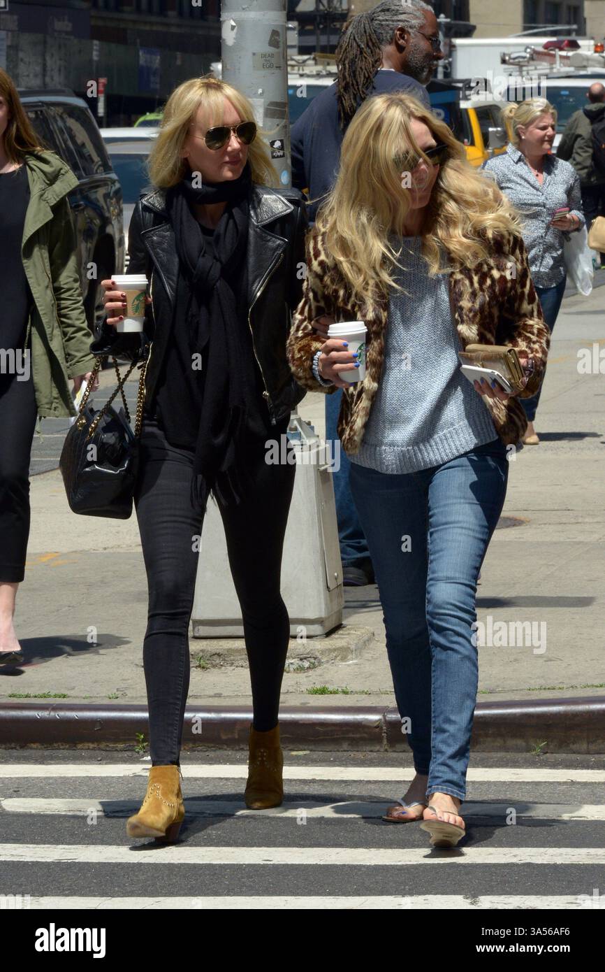 Alana Stewart and Kimberly Stewart out and about in Soho, New York City ...