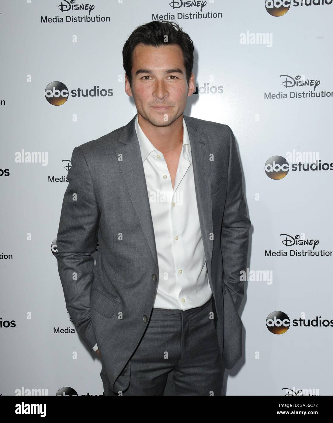 Jay Hayden at the Disney upfronts at Walt Disney Studios in Burbank ...
