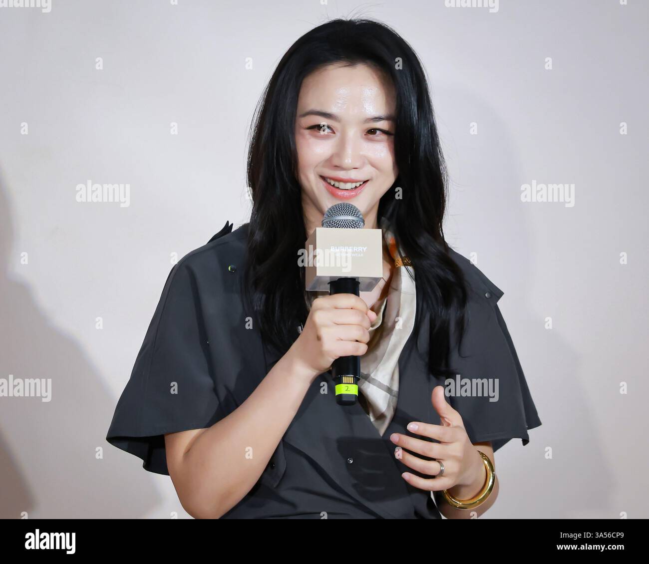 NANJING, CHINA - MARCH 21, 2025 - Actress Tang Wei attends a brand ...