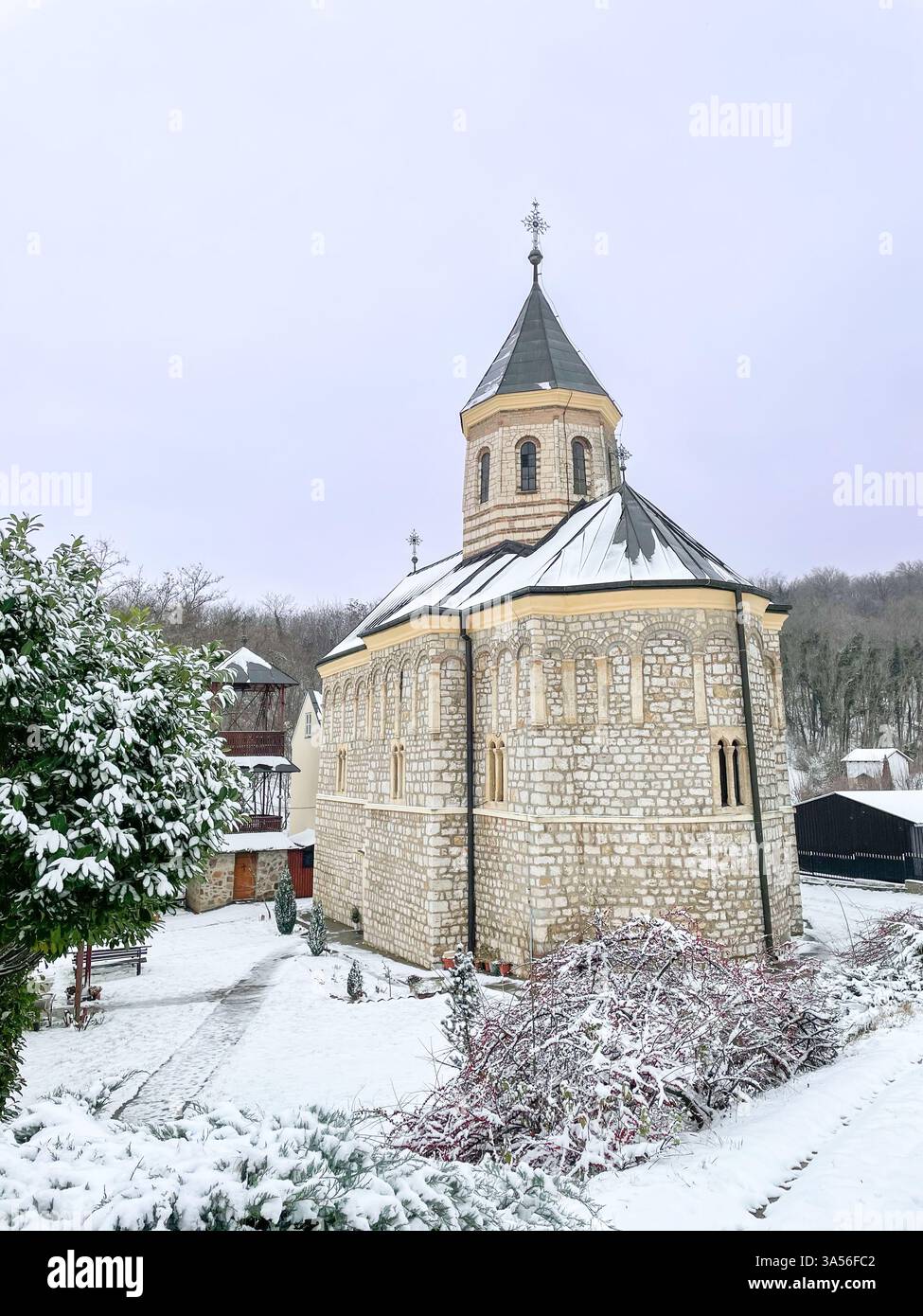 Tall medieval stone bell hi-res stock photography and images - Alamy