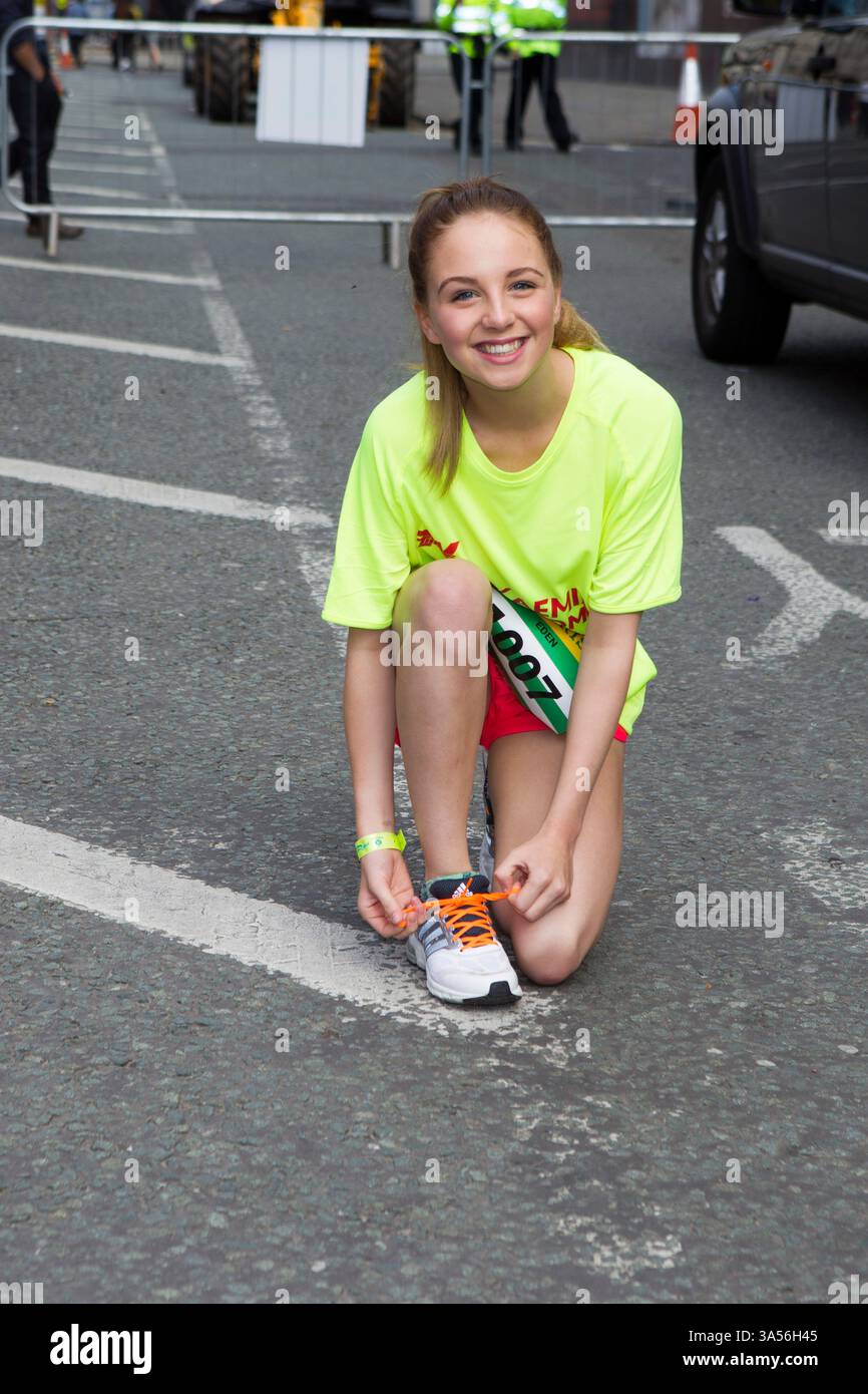 Eden Taylor-Draper at the Great Manchester Run Manchester UK Stock ...
