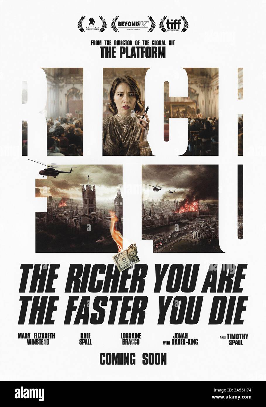Rich Flu Movie poster Stock Photo - Alamy