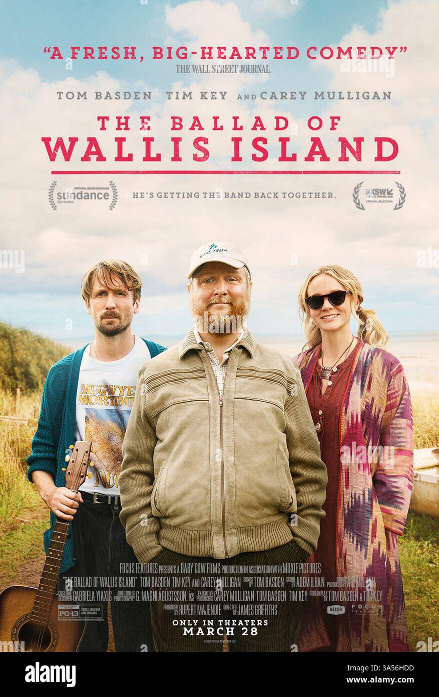 The Ballad of Wallis Island poster Carey Mulligan, Tom Basden, Tim Key ...