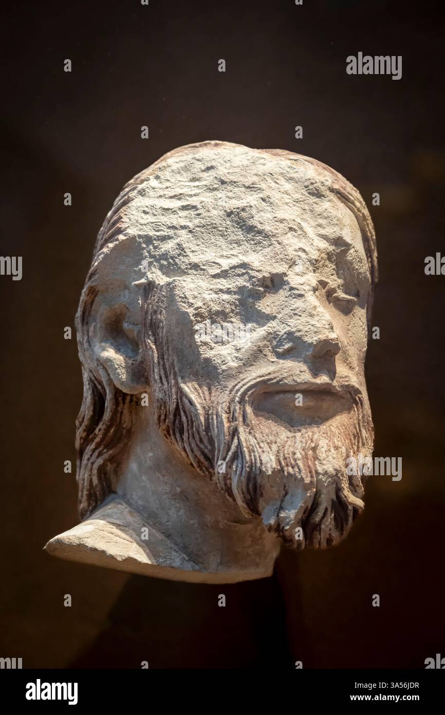 Paris, France - 03 15 2025: Cluny Museum. Making the Stones Speak ...
