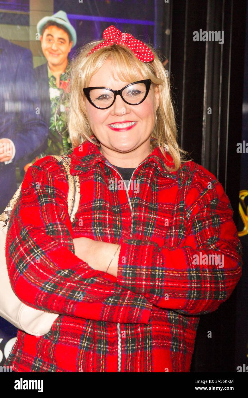 Lisa George attends press night for Dirty Rotten Scoundrels at The ...