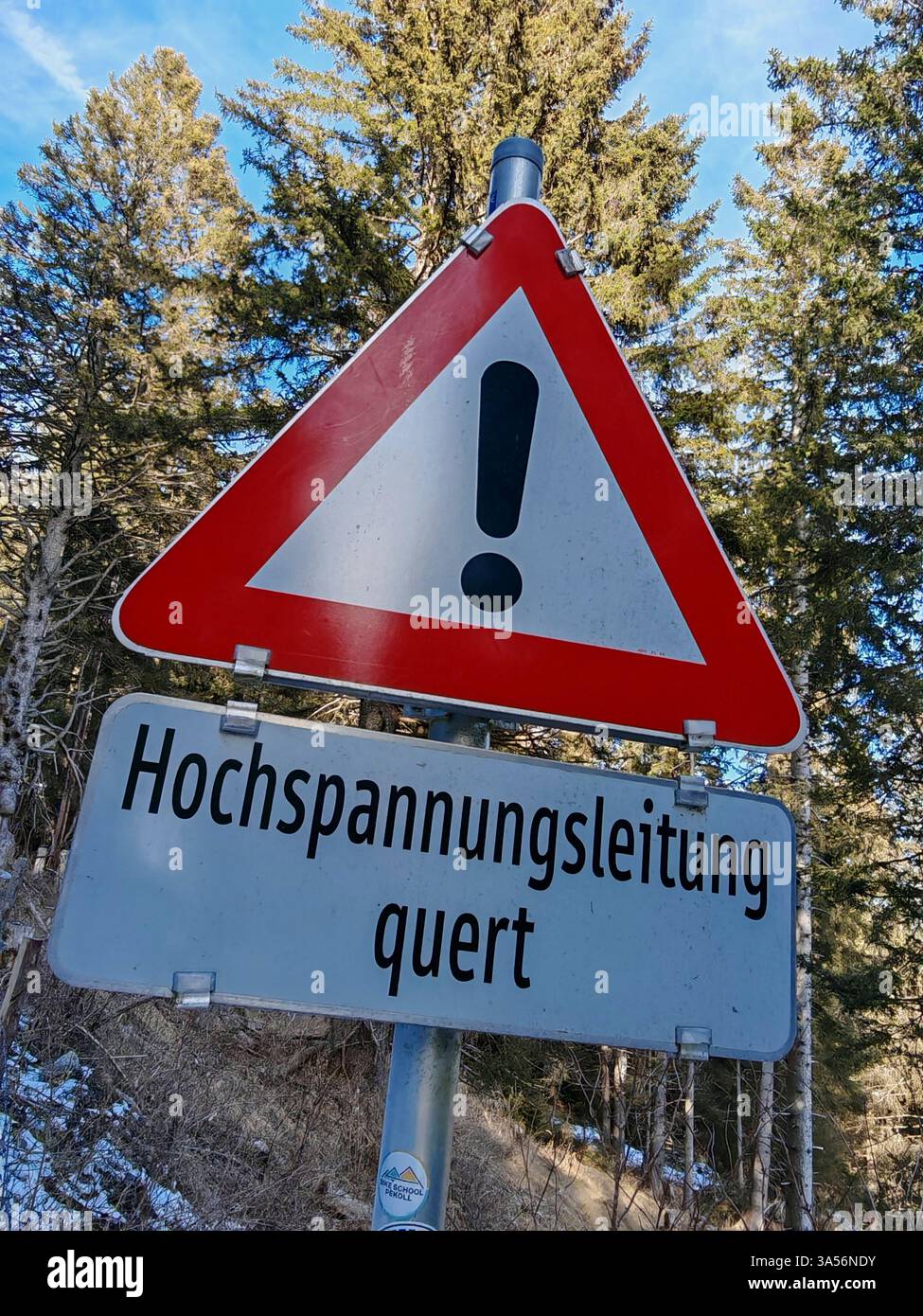 energy supply with a 380 kv power line and power pole energy supply ...