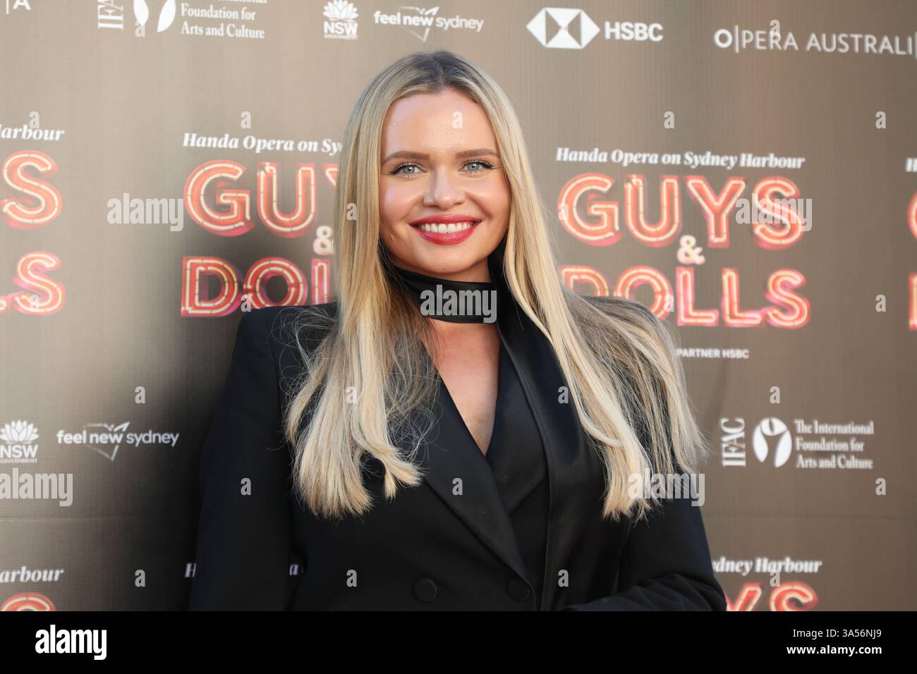 Sydney, Australia. 21st March 2025. Alli Simpson attends the Opening ...