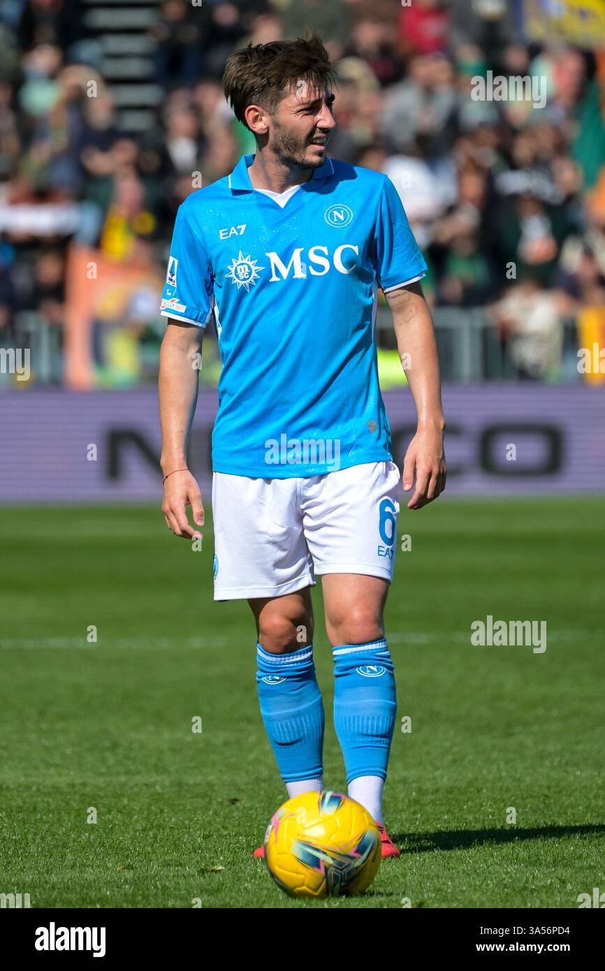 Napoli's Billy Gilmour during Venezia FC vs SSC Napoli, Italian soccer ...