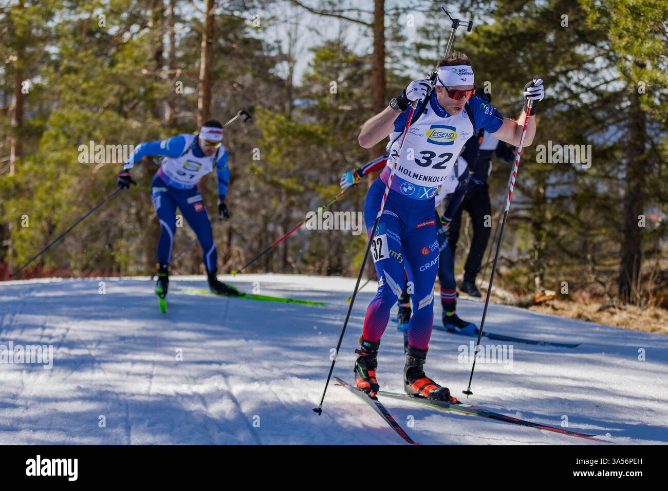 Oslo, Norway 21 March Emilien Claude of France takes part in the mens ...