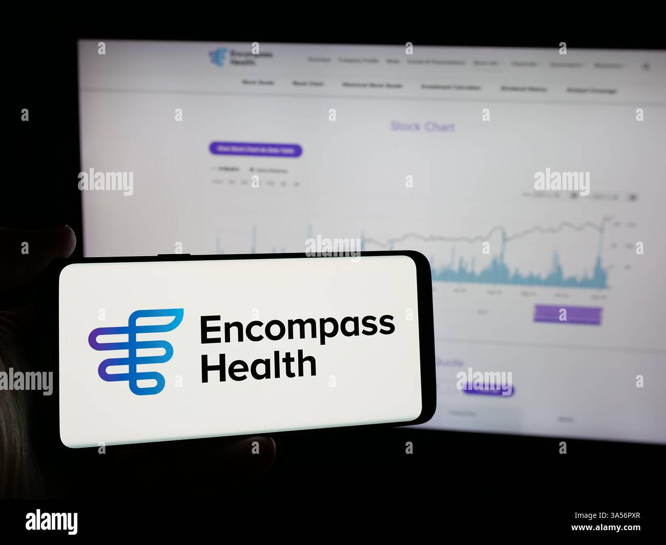 Encompass health logo hi-res stock photography and images - Alamy