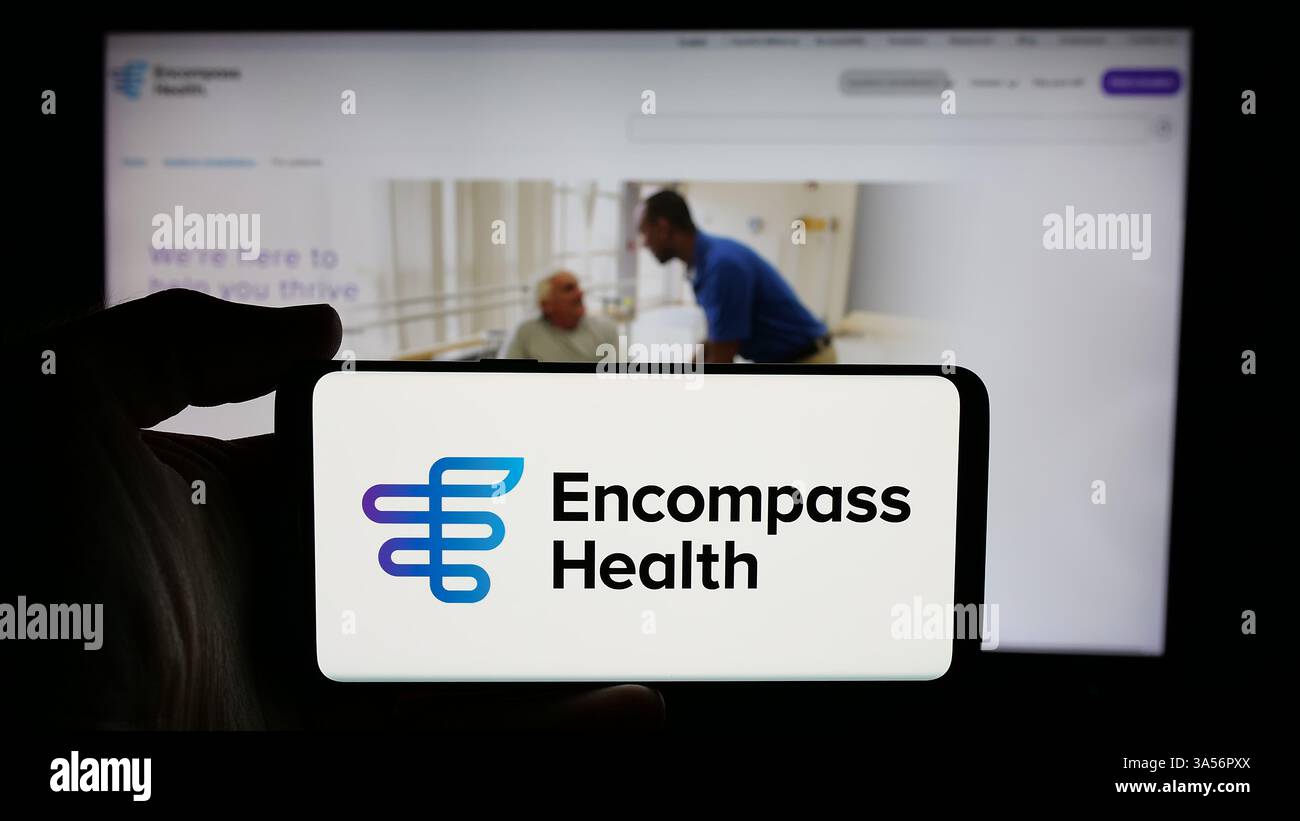 Encompass health logo hi-res stock photography and images - Alamy