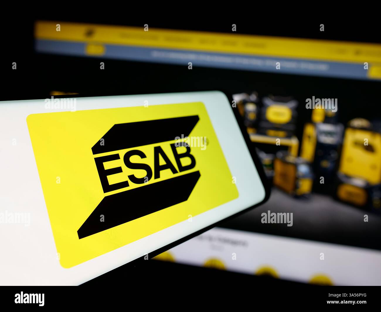 Esab logo hi-res stock photography and images - Alamy
