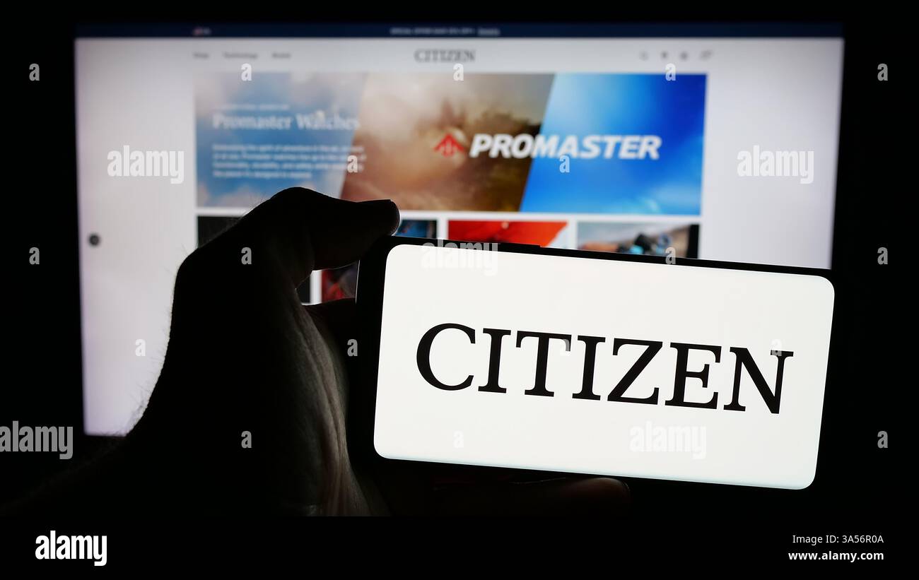 Citizen watch logo hi-res stock photography and images - Alamy