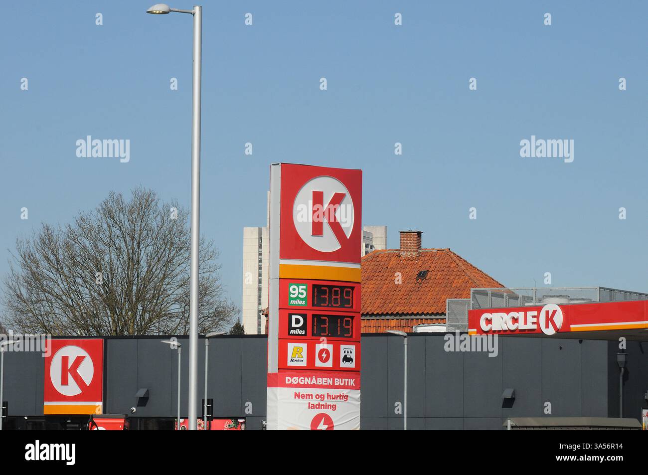Copenhagen/ DenmarK/15 MARCH 2025/civil defence siren intalled on roof ...