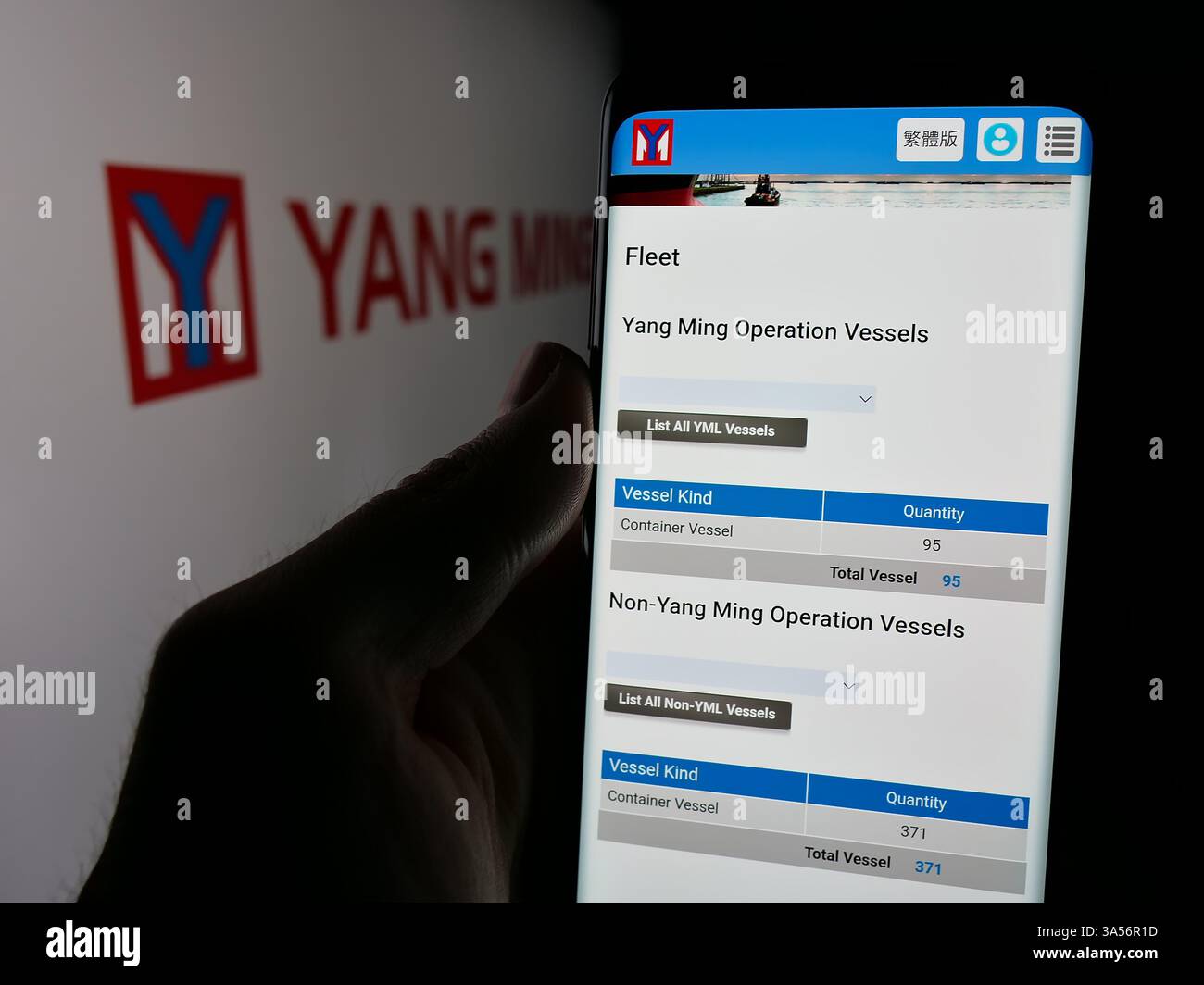 Stuttgart, Germany - 11-07-2024: Person holding cellphone with webpage ...