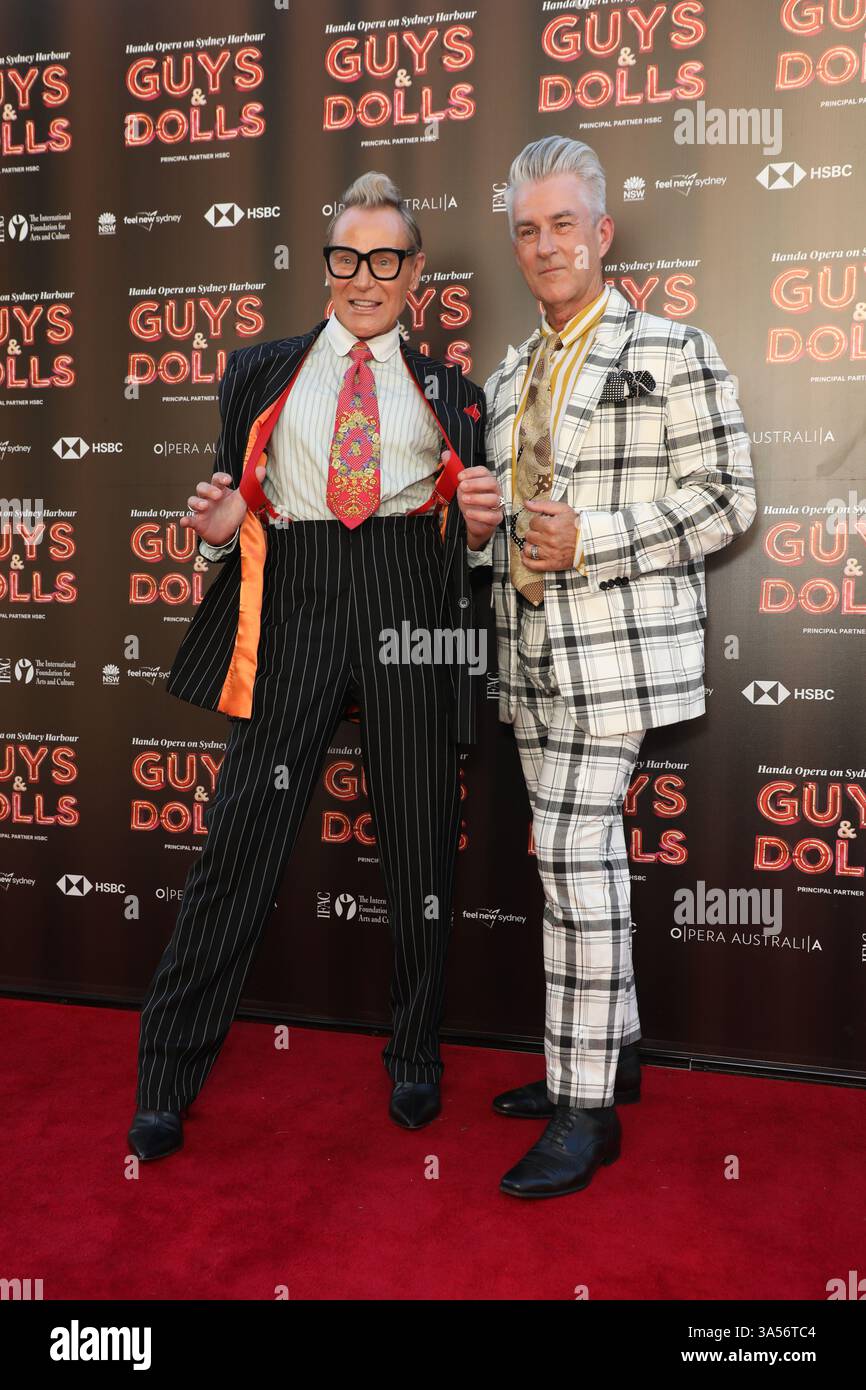 Sydney, Australia. 21st March 2025. Mitch Edwards and Mark McKie attend ...