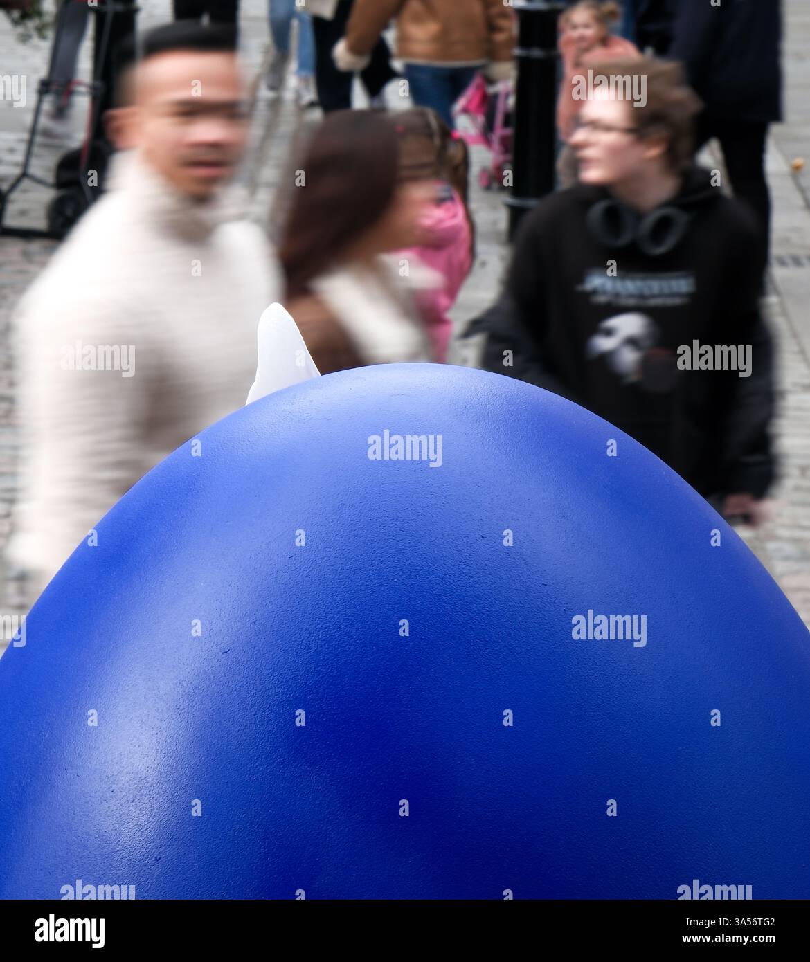 Covent Garden, London, UK. 21st Mar 2025. Eggs on display ahead of the ...