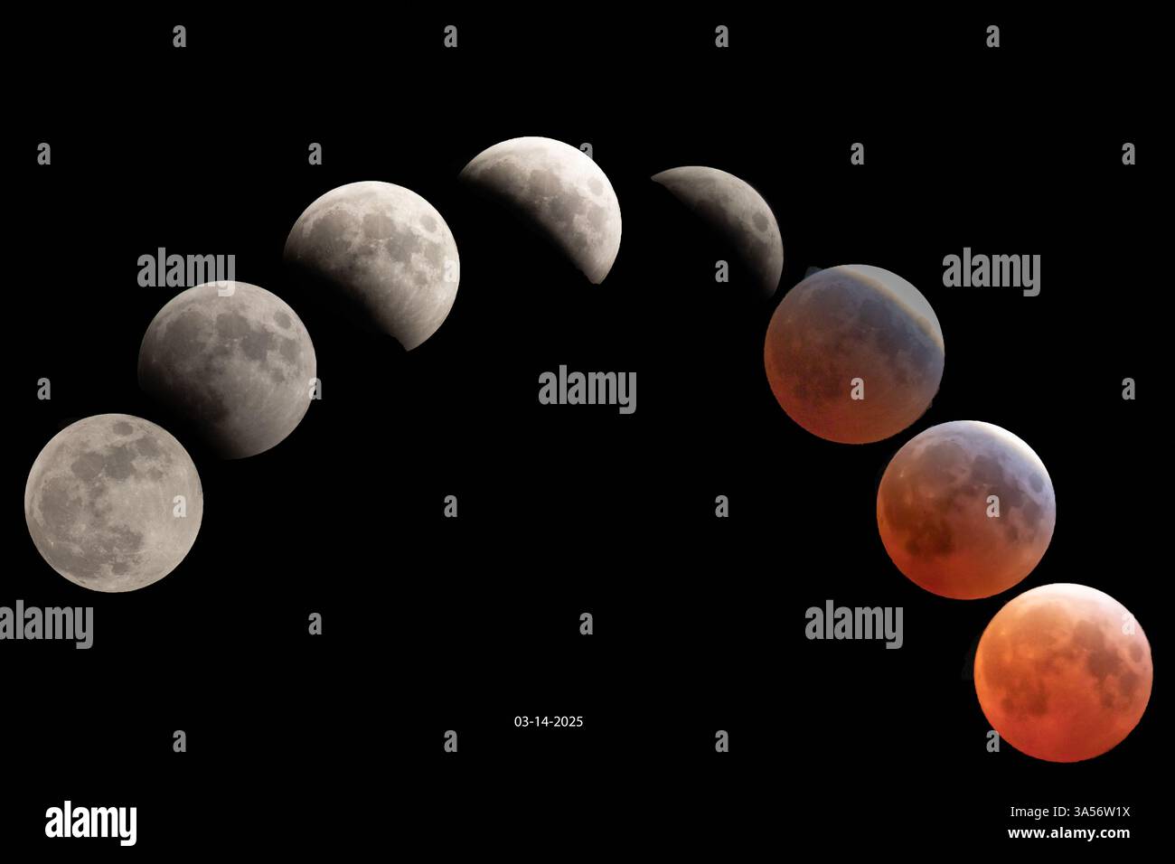 Lunar eclipse on march hi-res stock photography and images - Alamy