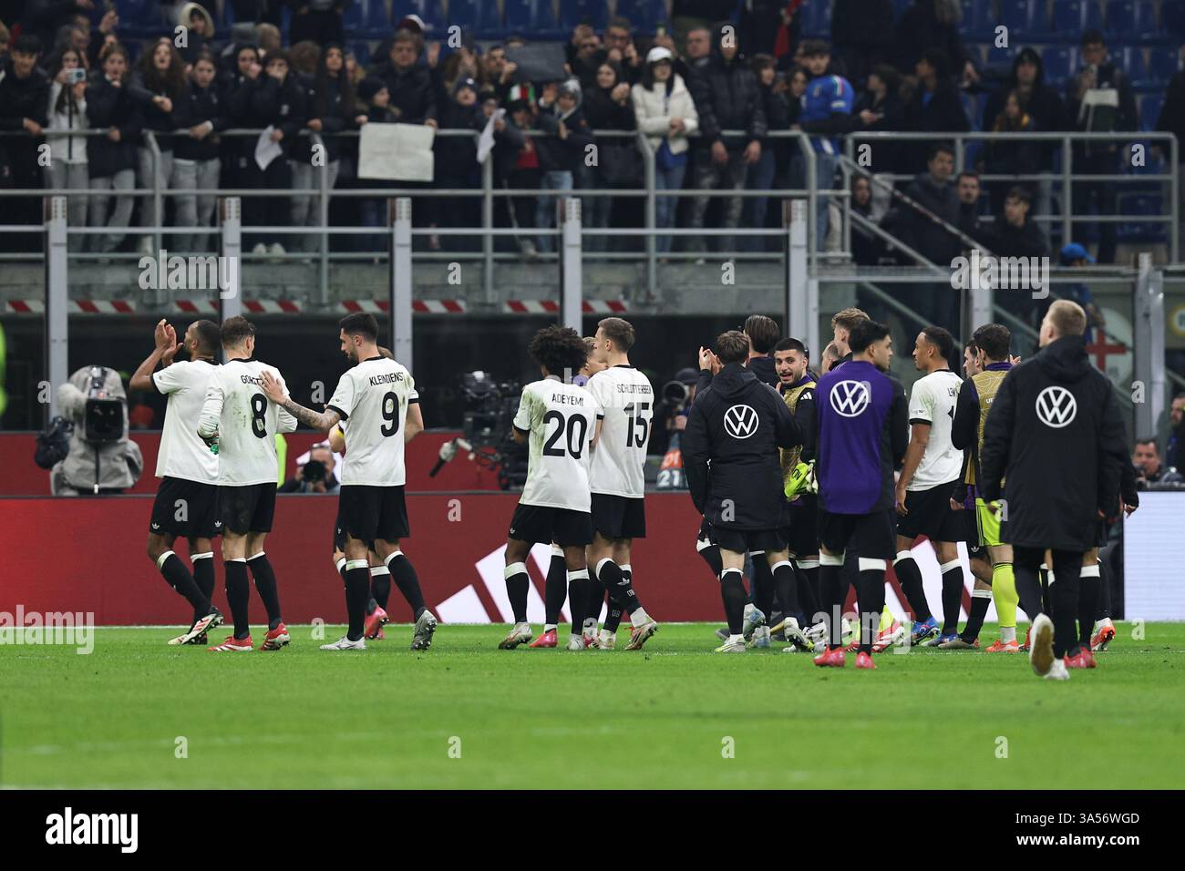 Final joy (Germany) ; during the Uefa Nations League 2025 match between ...