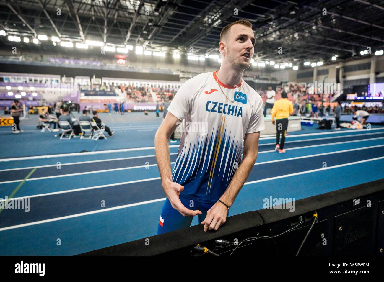 Nanjing, China. 21st Mar, 2025. Jan Stefela of Czech Republic during ...