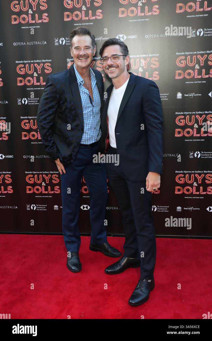 Sydney, Australia. 21st March 2025. Richard Reed and Marcus Hurley ...