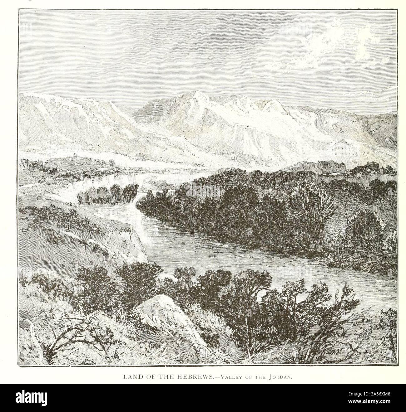 LAND OF THE HEBREWS. Valley of the Jordan. from Part III Semites and ...