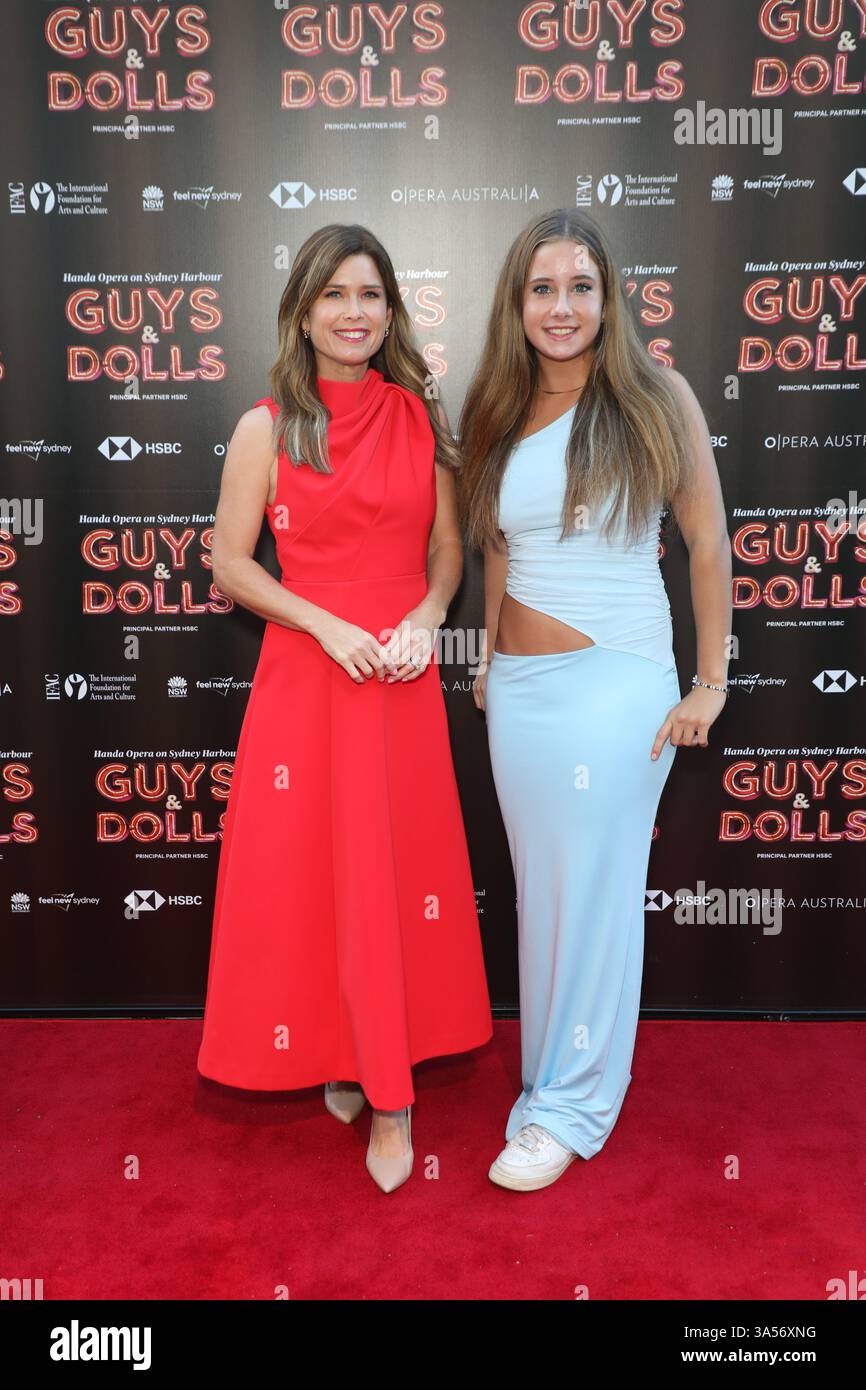 Sydney, Australia. 21st March 2025. Amber Sherlock and daughter Piper ...