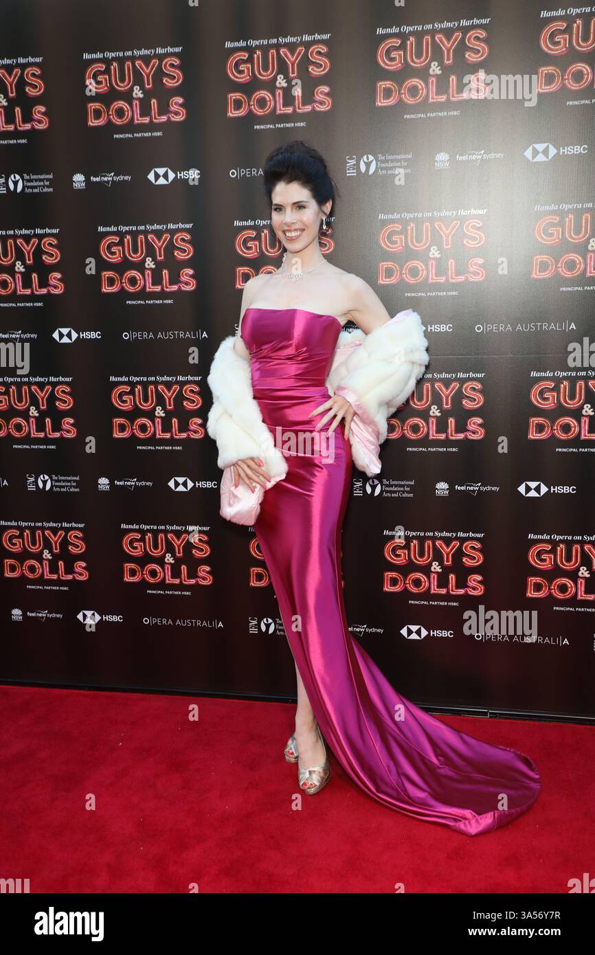 Sydney, Australia. 21st March 2025. Tbc attends the Opening Night of ...