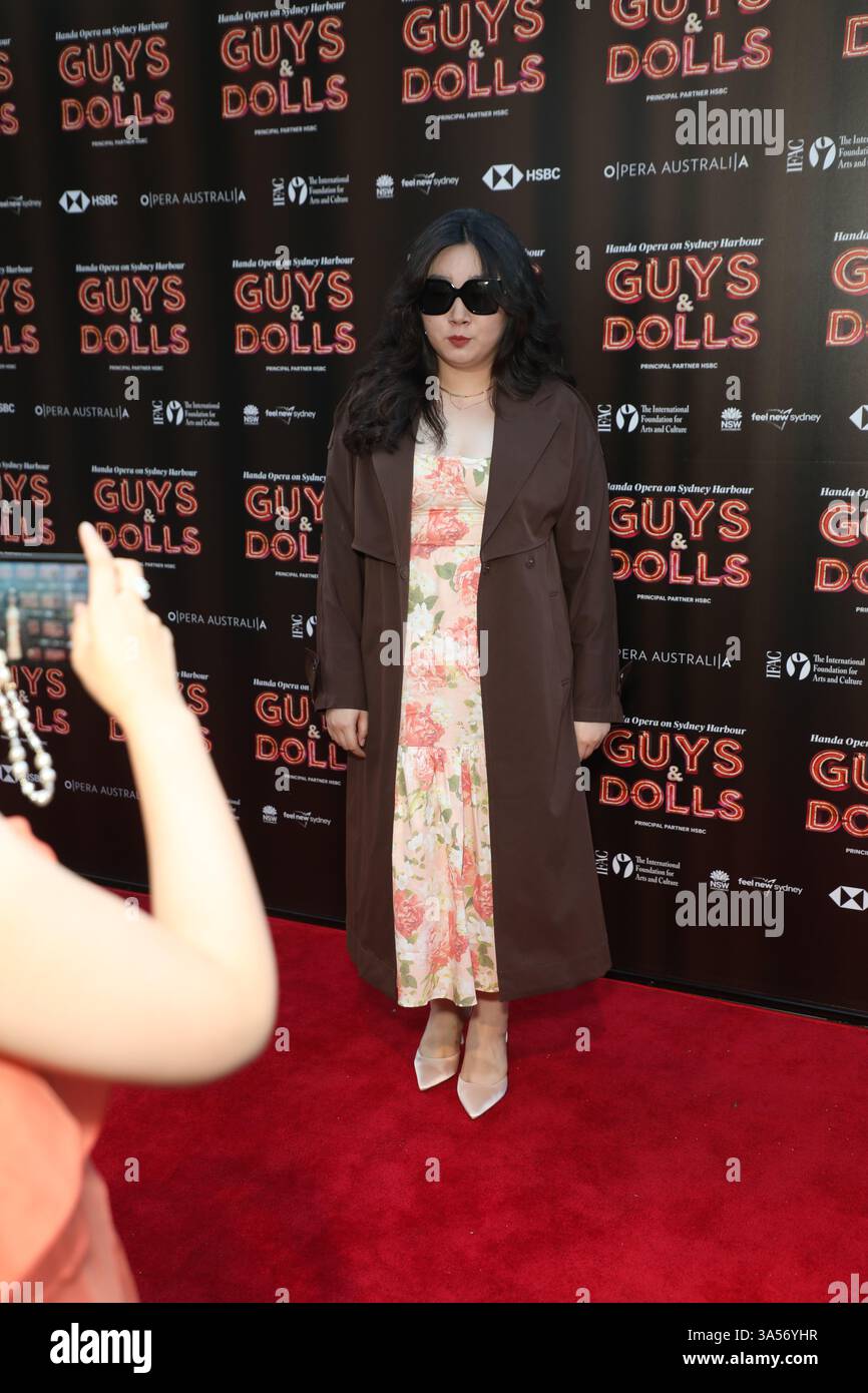 Sydney, Australia. 21st March 2025. Tbc attends the Opening Night of ...