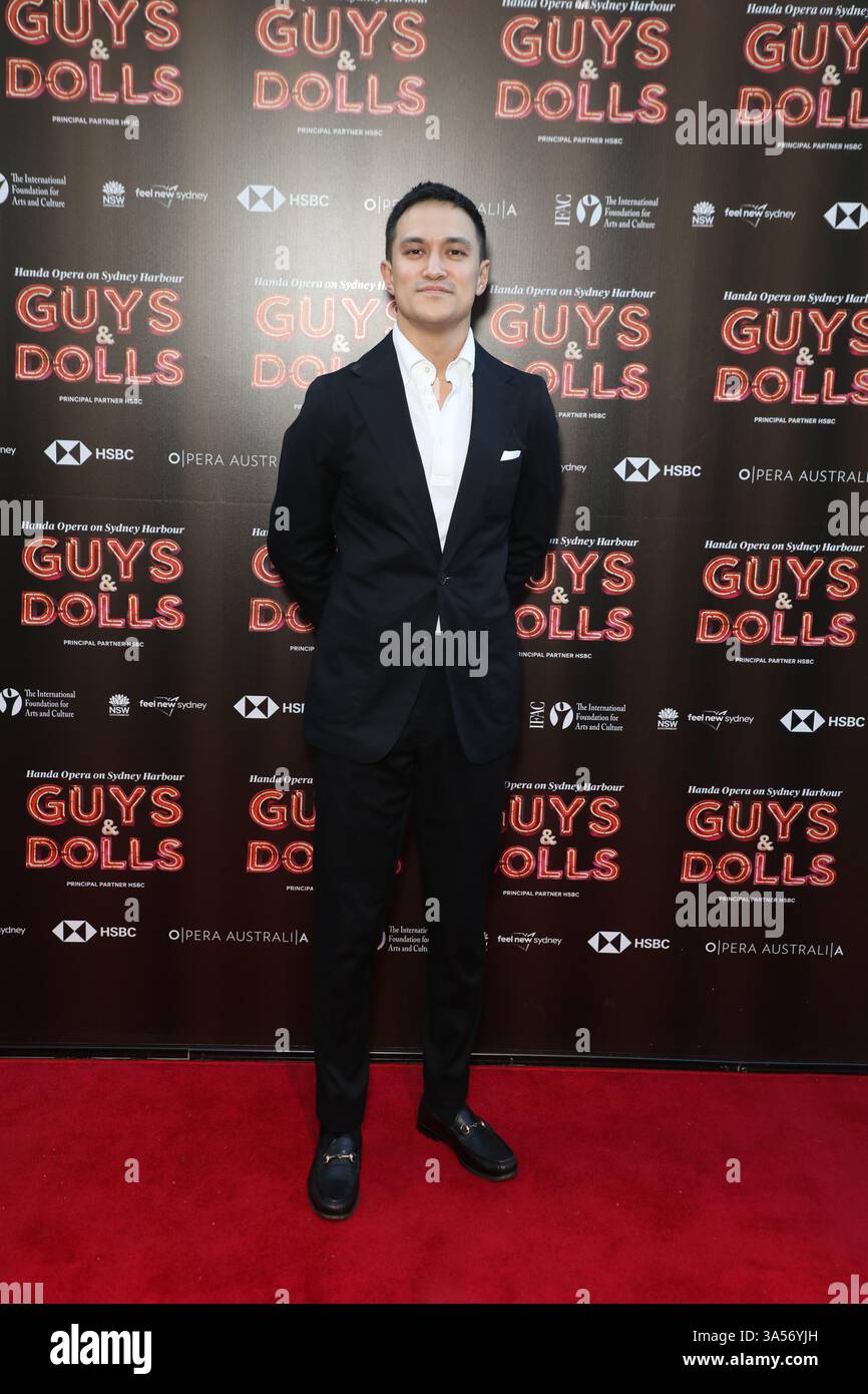 Sydney, Australia. 21st March 2025. Tbc attends the Opening Night of ...