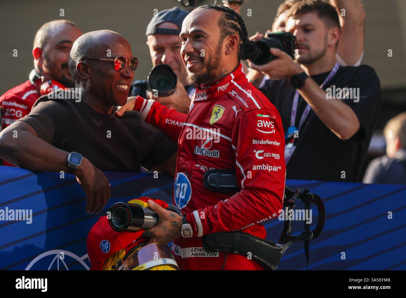 SHANGHAI, CHINA- MARCH 21: Lewis Hamilton of Great Britain and Scuderia ...