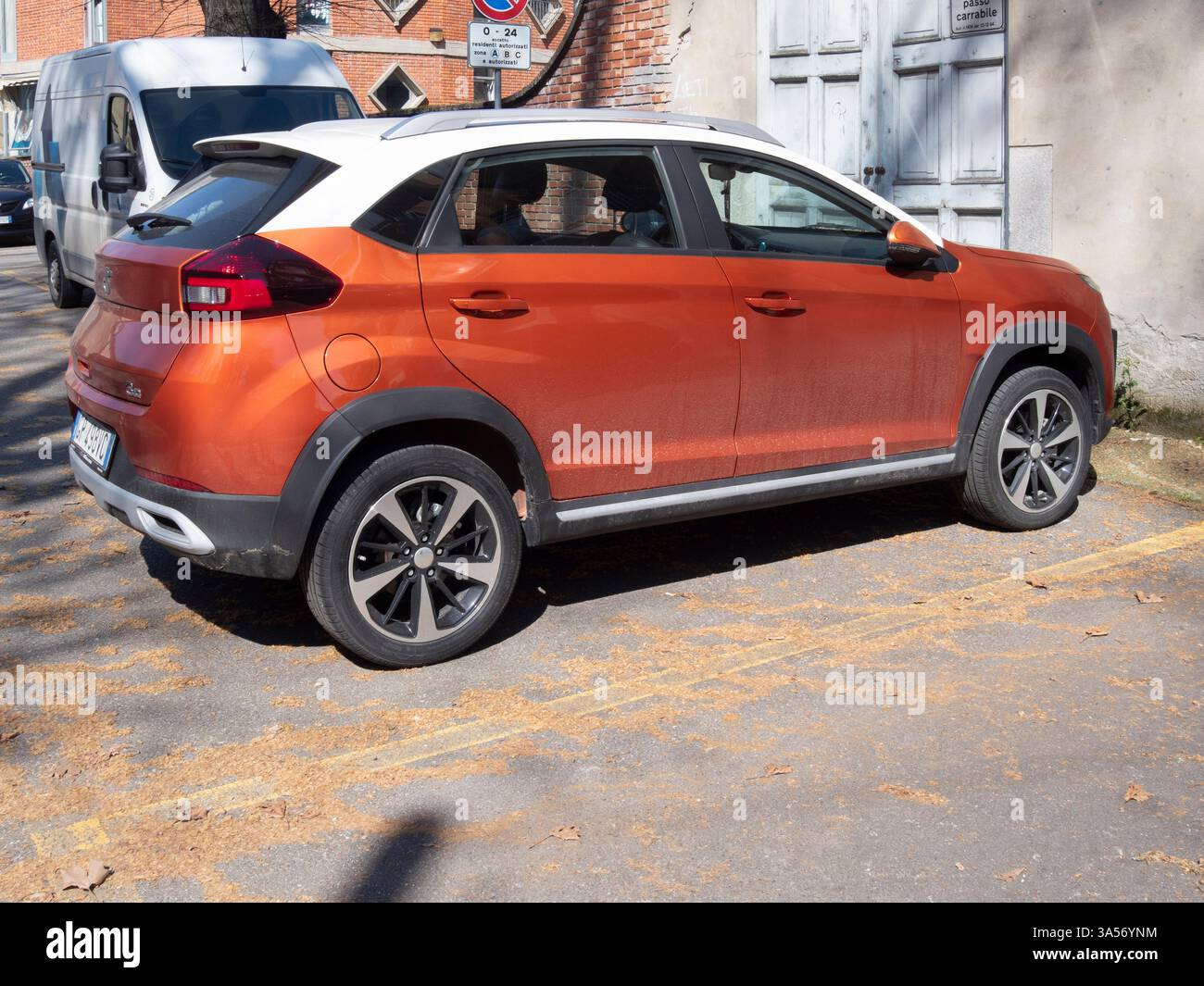 Cremona, Italy March 15th 2025 Dr Motor Dr5 Evo parked on the street ...