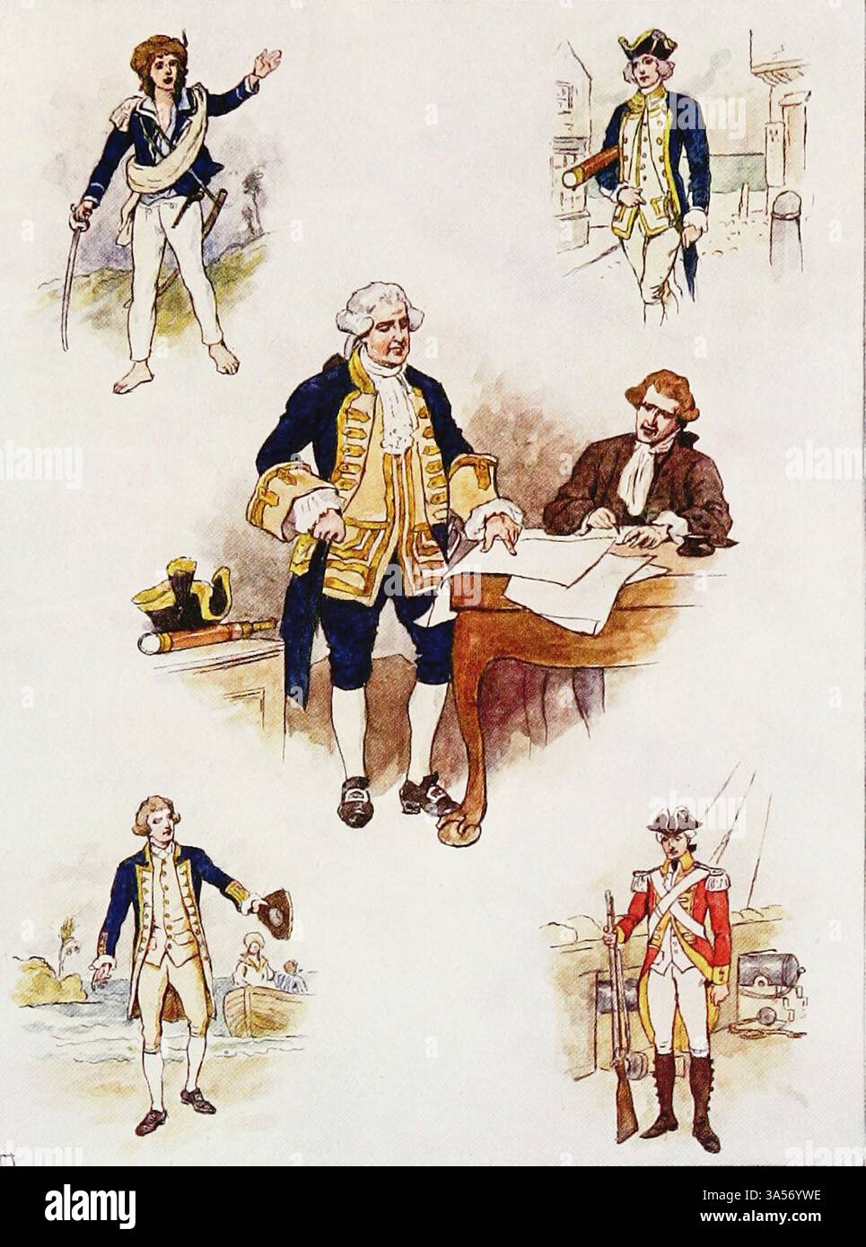 SEAMAN'S DRESS, THE NAVAL OFFICER'S FIRST UNIFORM Circa A.D. 1748 to ...