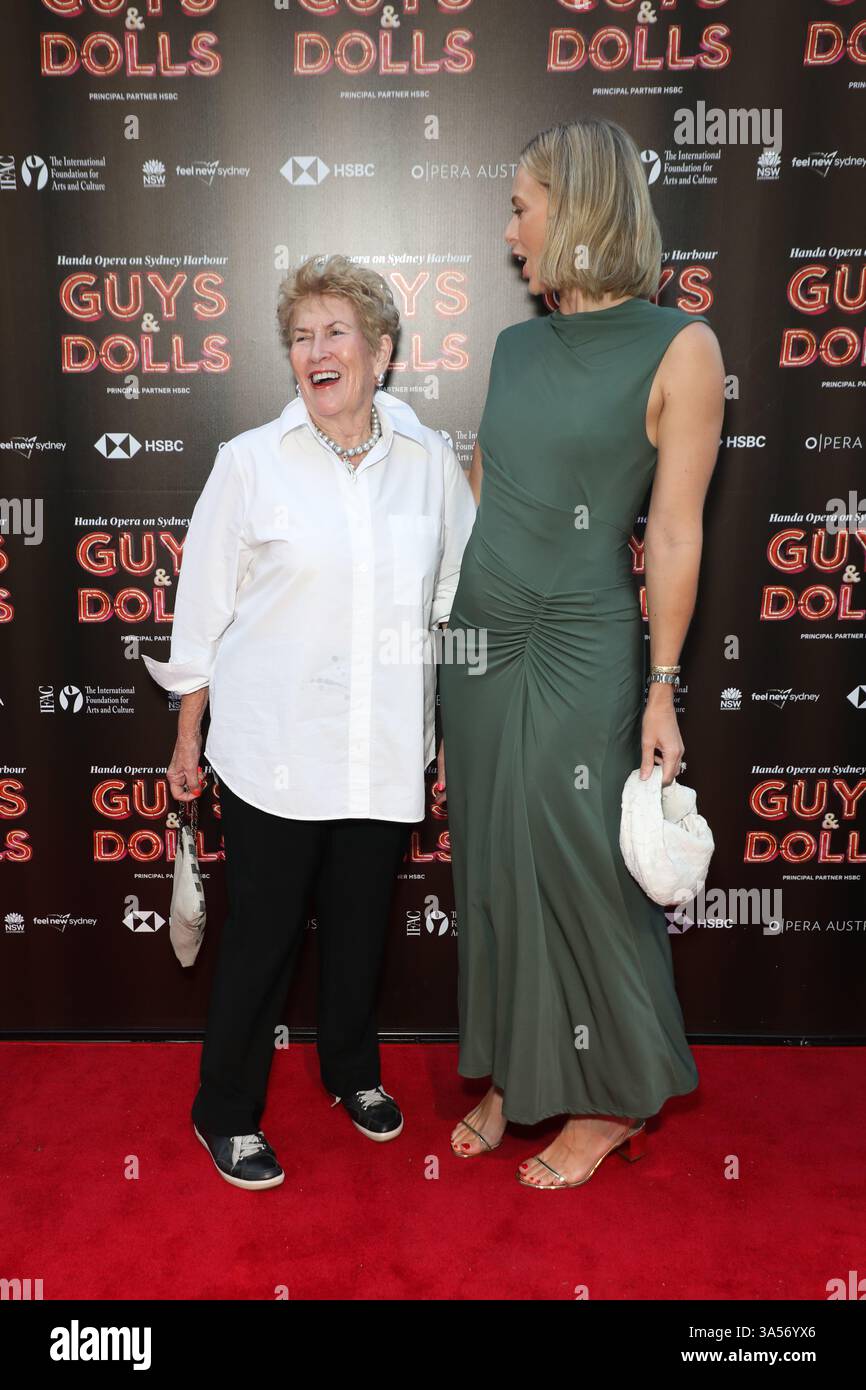 Sydney, Australia. 21st March 2025. Tbc attends the Opening Night of ...