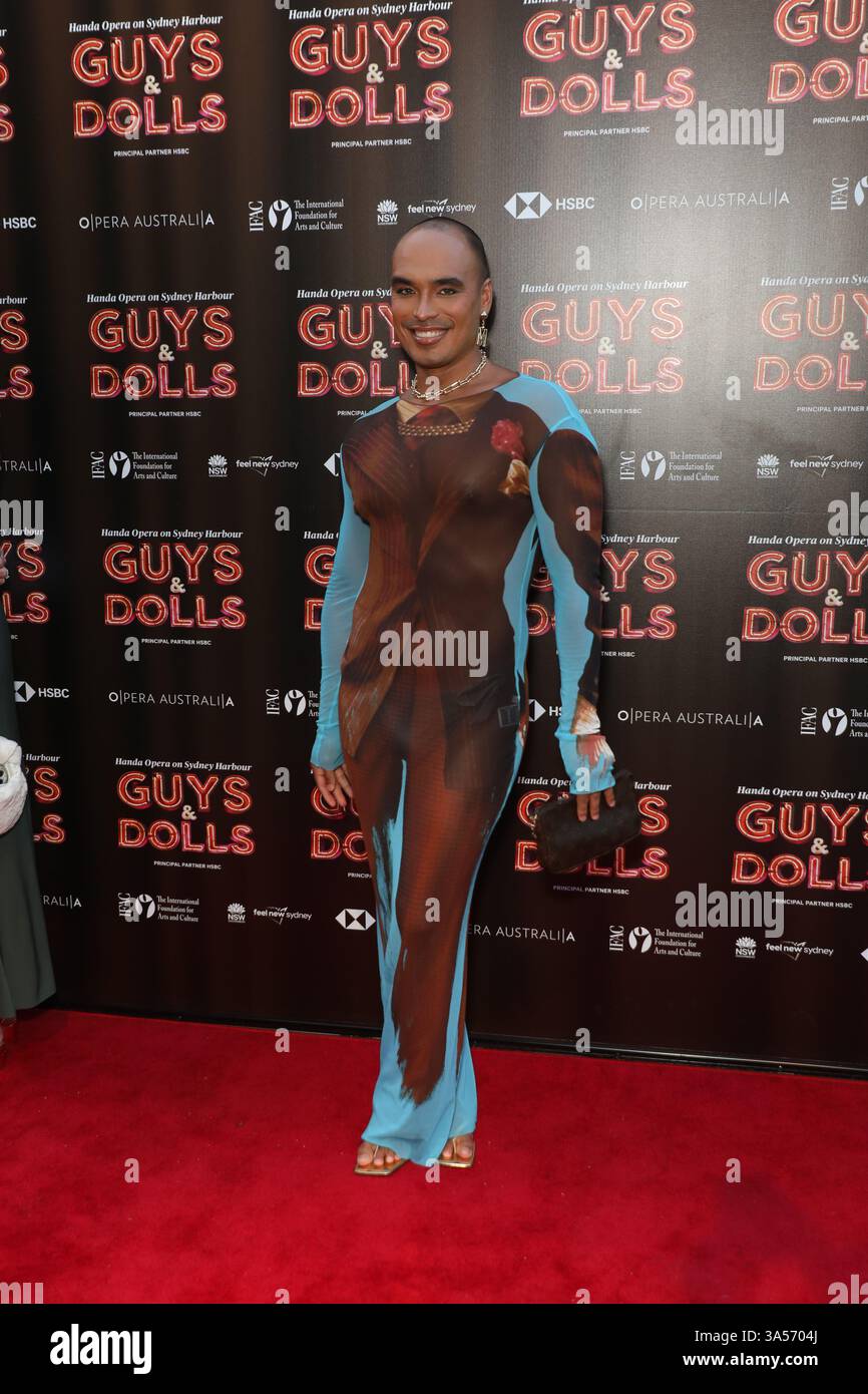 Sydney, Australia. 21st March 2025. Seann Miley Moore attends the Opening Night of Opera ...