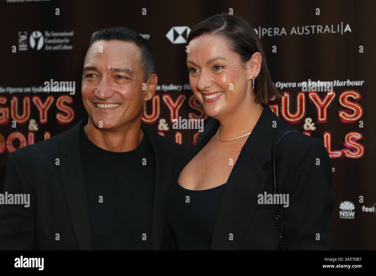 Sydney, Australia. 21st March 2025. Api Robin and Celeste Barber attend ...