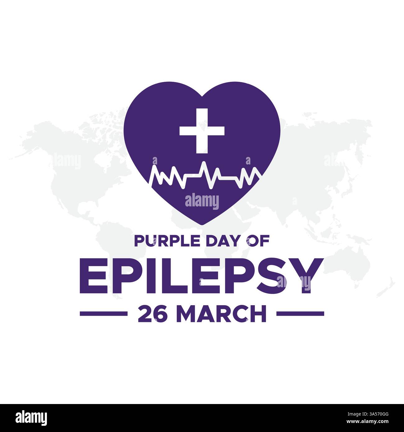 Purple Day of Epilepsy. 26 March. Epilepsy awareness day occurs each ...