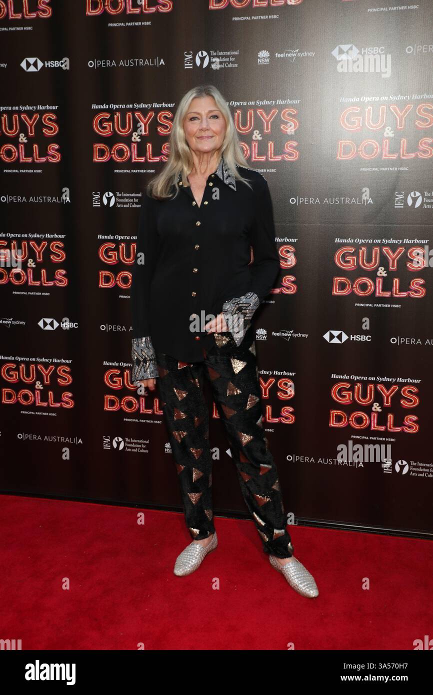 Sydney, Australia. 21st March 2025. Tina Bursill attends the Opening ...
