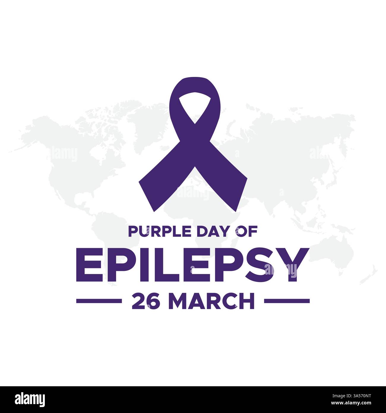 Purple Day of Epilepsy. 26 March. Epilepsy awareness day occurs each ...