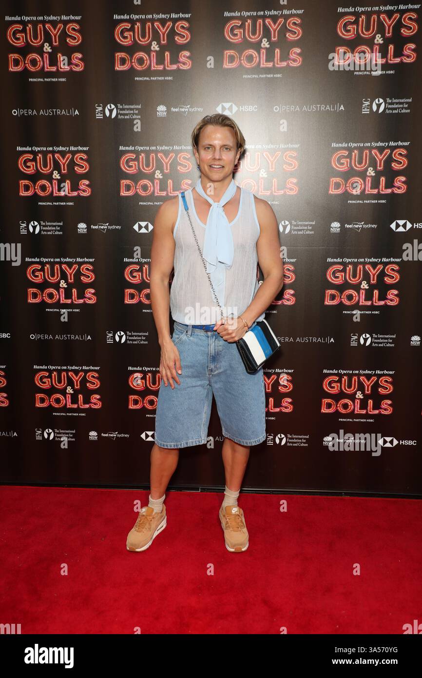 Sydney, Australia. 21st March 2025. Shane Jenek attends the Opening ...