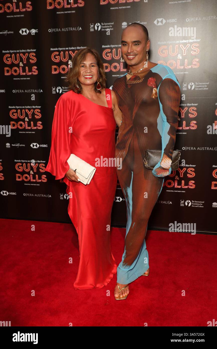 Sydney, Australia. 21st March 2025. Tbc attends the Opening Night of ...