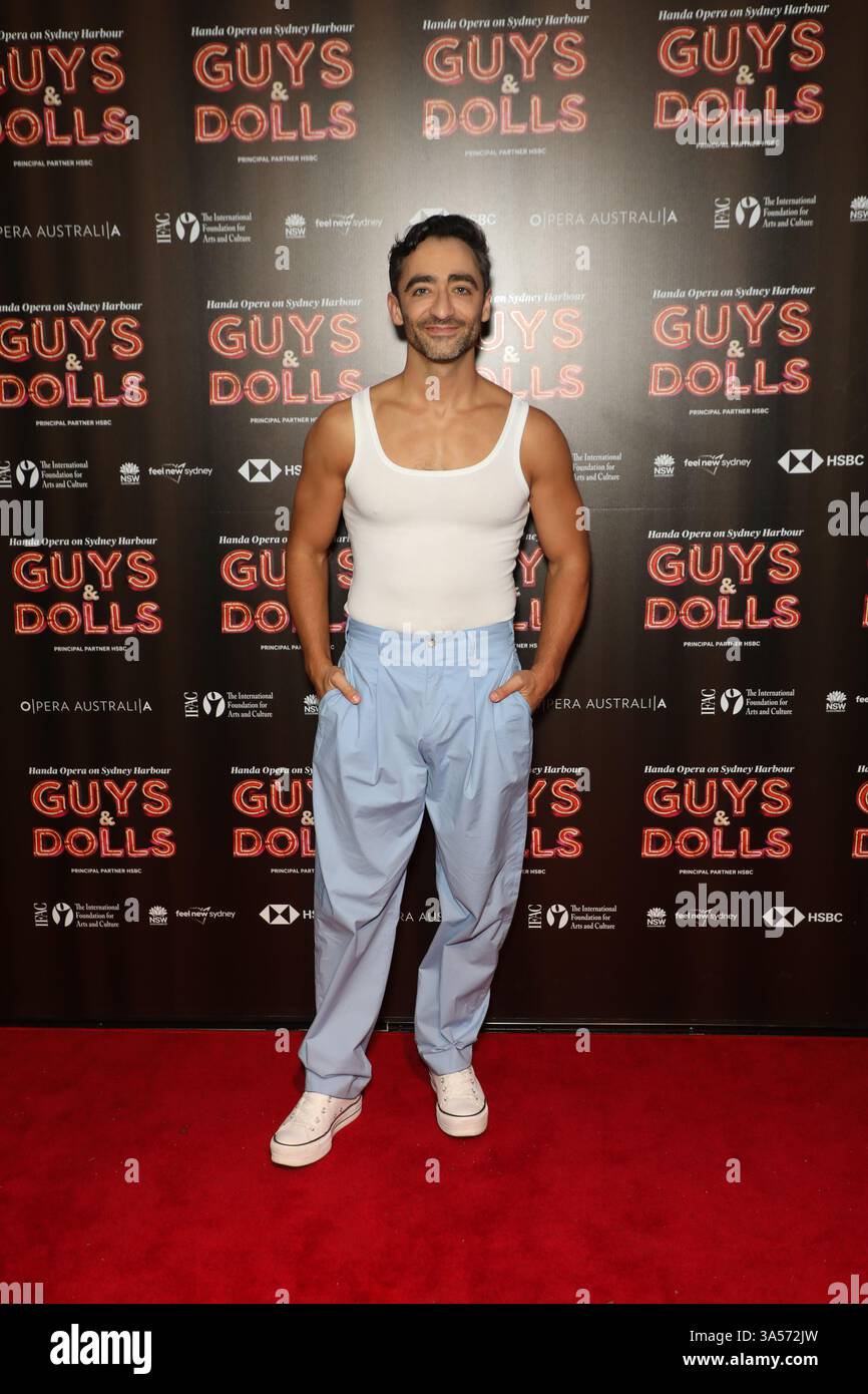 Sydney, Australia. 21st March 2025. Tbc attends the Opening Night of ...