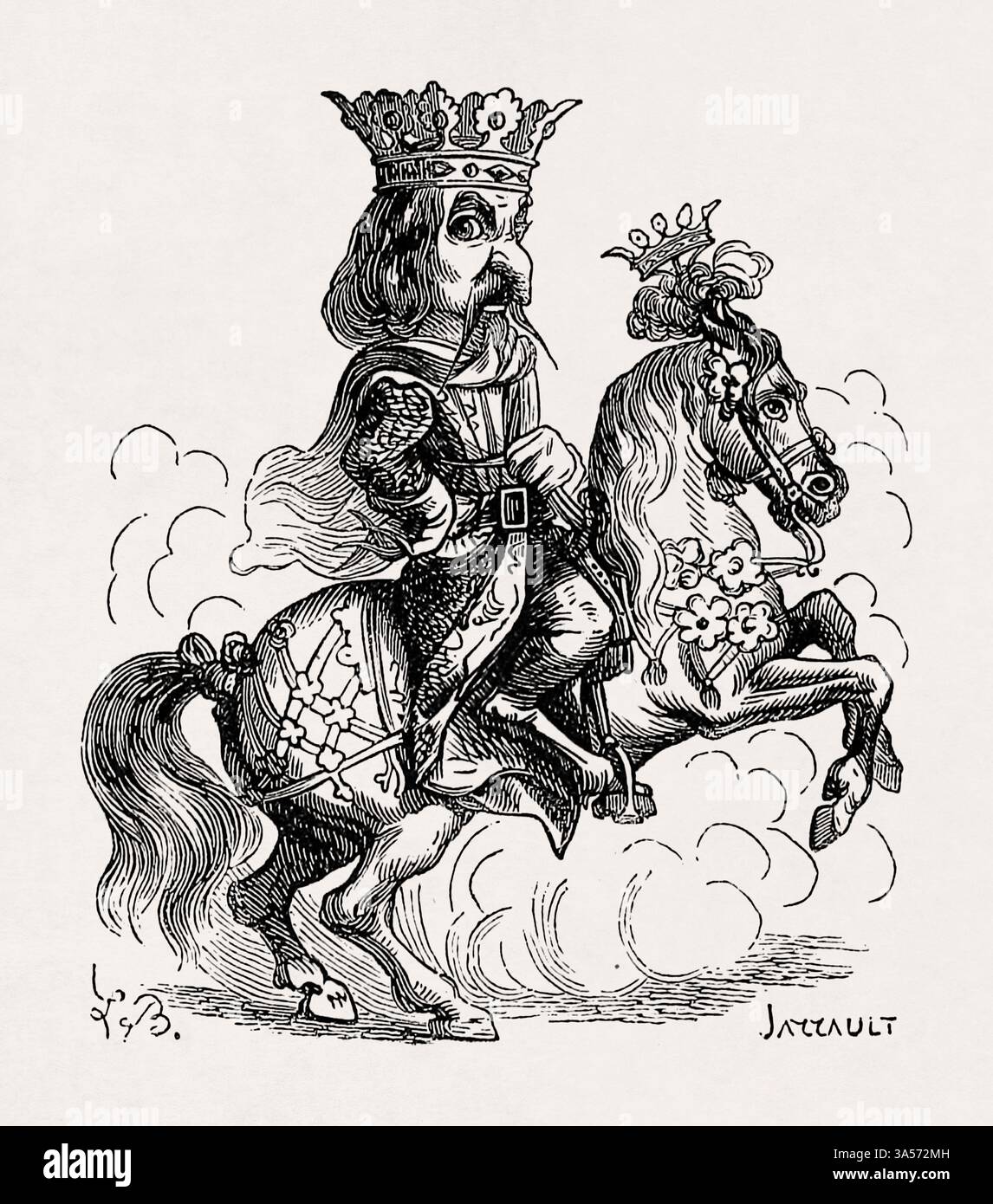 The Duke of Hell Baal Berith by Louis Le Breton made in 1863 for the ...