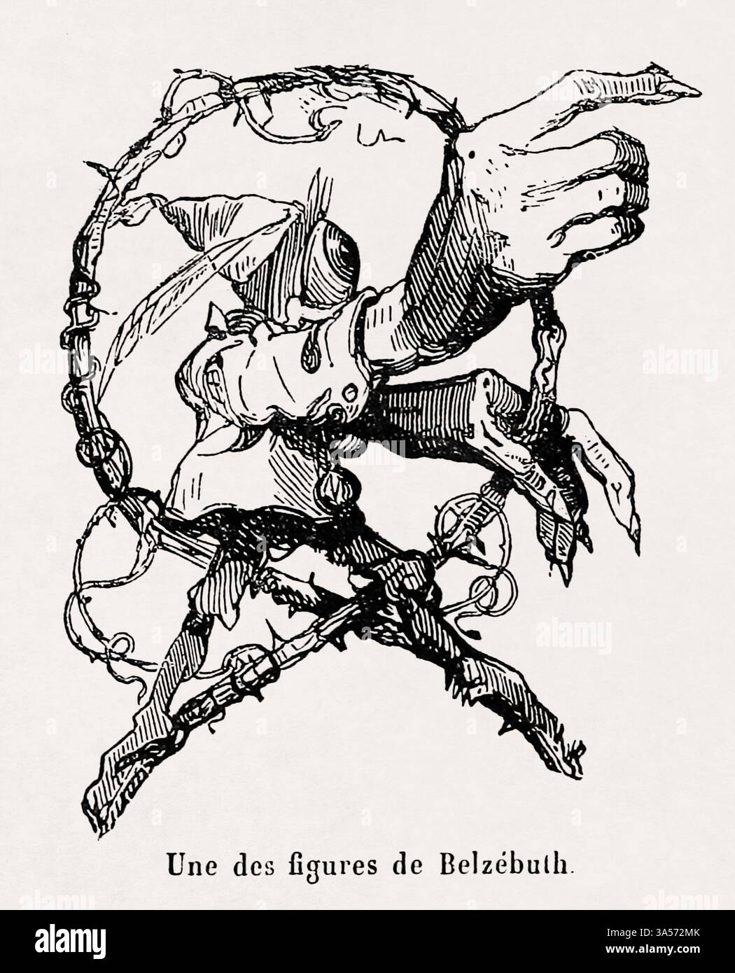 One of the many appearance of Beelzebub made in 1863 for the ...