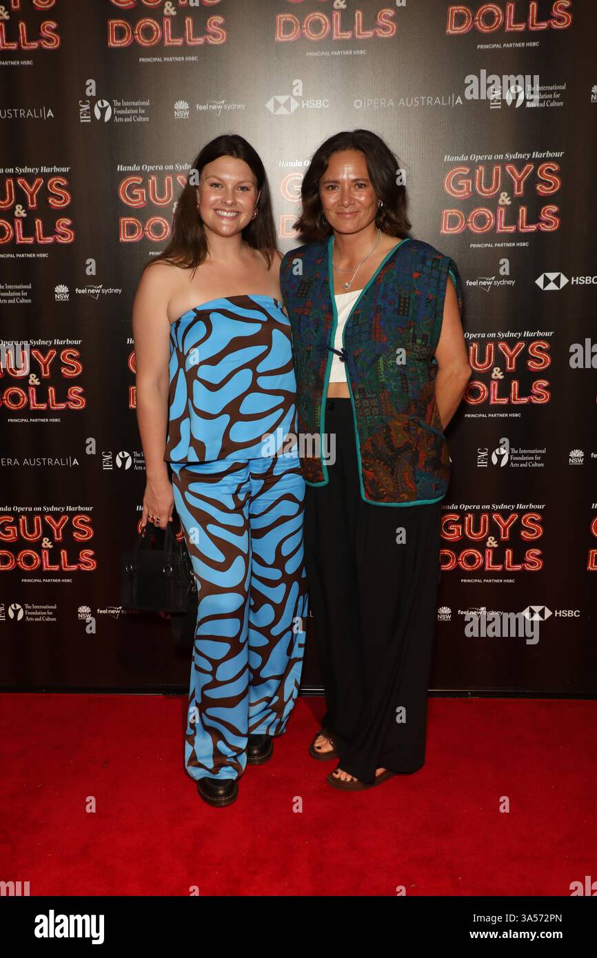 Sydney, Australia. 21st March 2025. Sophie Dillman and Bree Peters ...